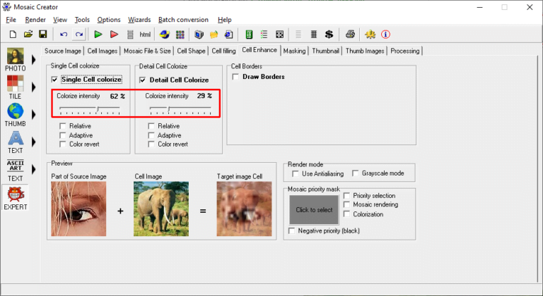 How to Make perfect Face Mosaic in 120 Seconds - aolej.com