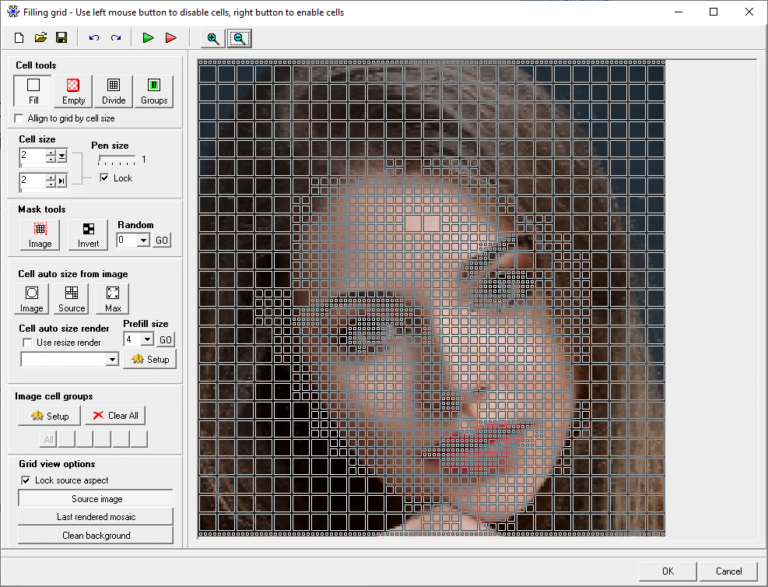 How to Make perfect Face Mosaic in 120 Seconds - aolej.com